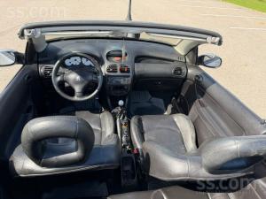 Pelēks Peugeot 206 2001 Bauska, ar dzinēja tilpumu 2.00 L un nobraukumu 190 tūkst. km par 1400 €, foto 8 vietnē AUTOMOTO.COM.LV