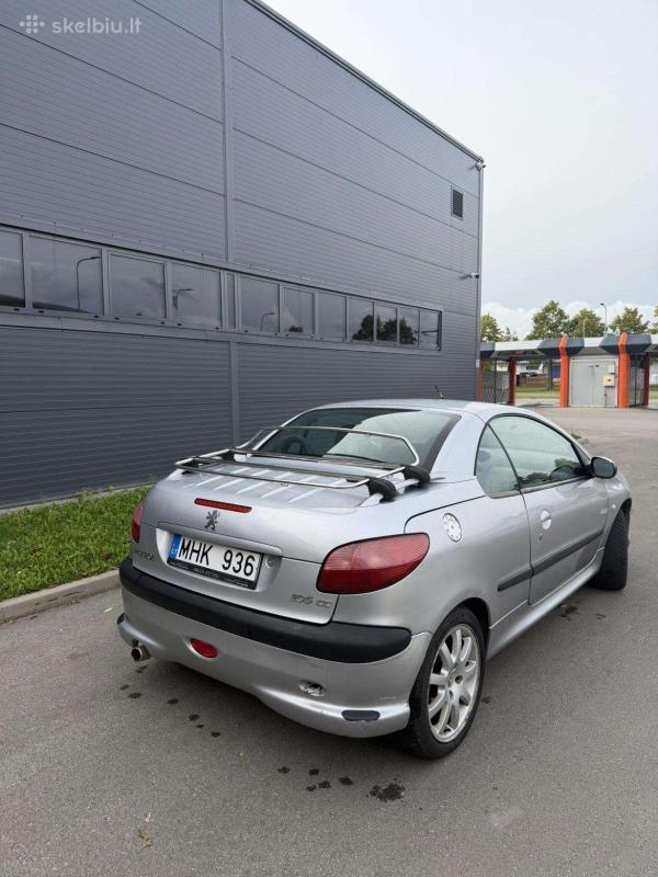 Пежо 206 2001 в Паневежис на AUTOMOTO.COM.LV Серый Пежо 206 2001 в Паневежис, объемом двигателя 2.00 л и пробегом 242 тыс. км за 1050 €, фото 5 на AUTOMOTO.COM.LV