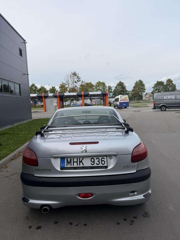 Пежо 206 2001 в Паневежис на AUTOMOTO.COM.LV Серый Пежо 206 2001 в Паневежис, объемом двигателя 2.00 л и пробегом 242 тыс. км за 1050 €, фото 6 на AUTOMOTO.COM.LV