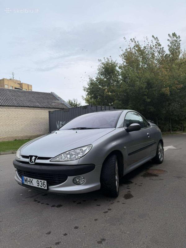Пежо 206 2001 в Паневежис на AUTOMOTO.COM.LV Серый Пежо 206 2001 в Паневежис, объемом двигателя 2.00 л и пробегом 242 тыс. км за 1050 €, фото 7 на AUTOMOTO.COM.LV