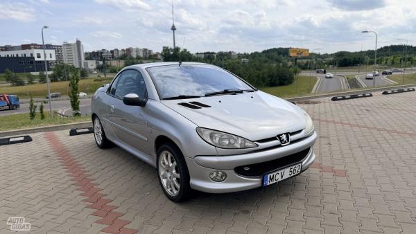 Grey Peugeot 206 2002 in Vilnius, with an engine capacity of 2.00 L and mileage of 117 thousand km for 1650 €, photo 7 on AUTOMOTO.COM.LV