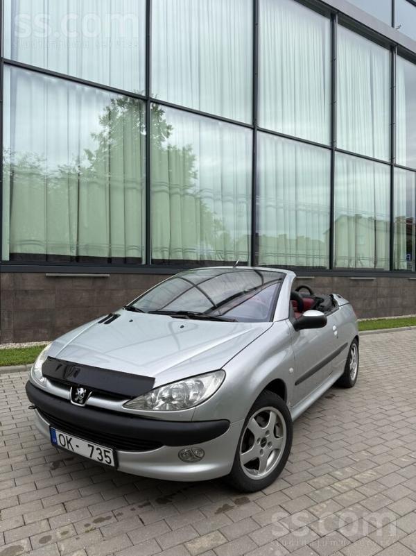 Grey Peugeot 206 2002 in Balvi, with an engine capacity of 1.60 L and mileage of 213 thousand km for 950 €, photo 1 on AUTOMOTO.COM.LV