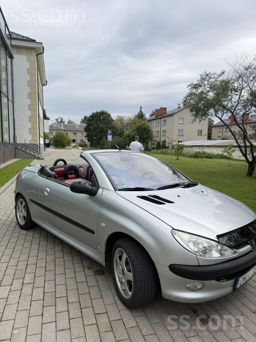 Серый Пежо 206 2002 в Балви, объемом двигателя 1.60 л и пробегом 213 тыс. км за 950 €, фото 6 на AUTOMOTO.COM.LV