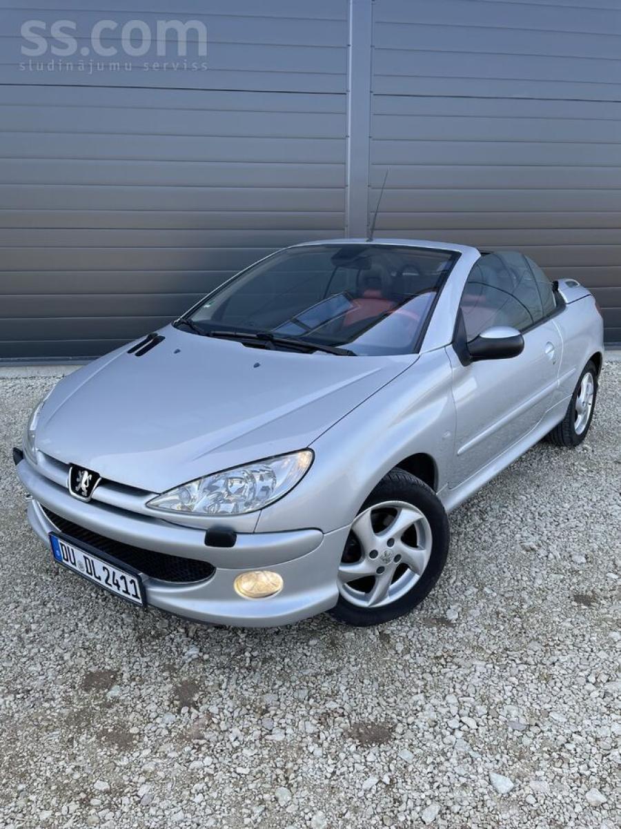 Grey Peugeot 206 2003 in Balvi, with an engine capacity of 1.60 L and mileage of 148 thousand km for 1750 €, photo 1 on AUTOMOTO.COM.LV
