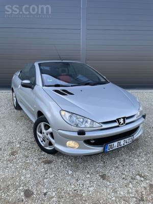 Grey Peugeot 206 2003 in Balvi, with an engine capacity of 1.60 L and mileage of 148 thousand km for 1750 €, photo 3 on AUTOMOTO.COM.LV