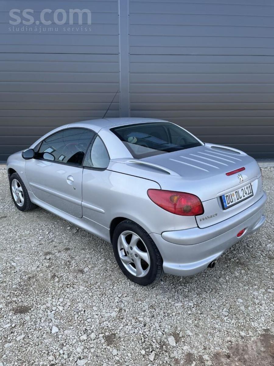 Grey Peugeot 206 2003 in Balvi, with an engine capacity of 1.60 L and mileage of 148 thousand km for 1750 €, photo 20 on AUTOMOTO.COM.LV