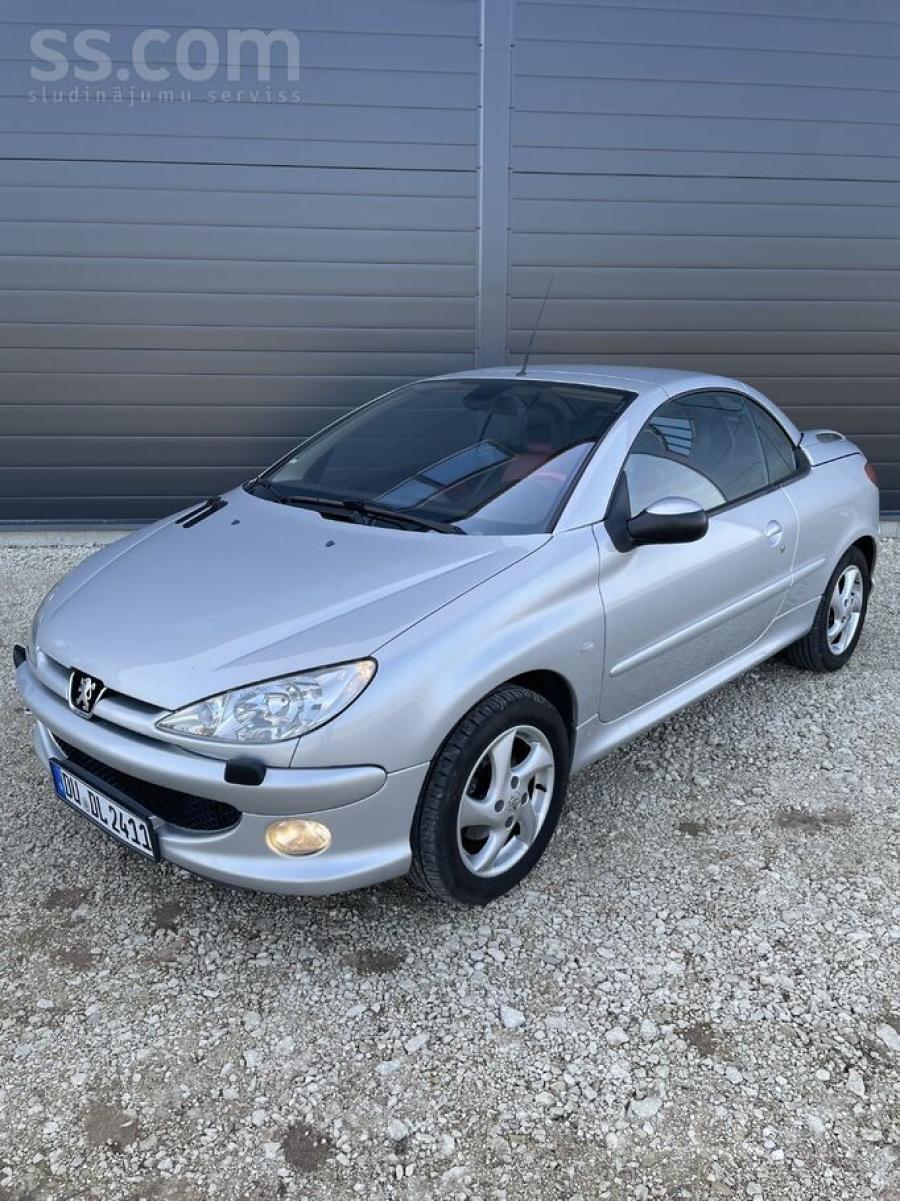 Grey Peugeot 206 2003 in Balvi, with an engine capacity of 1.60 L and mileage of 148 thousand km for 1750 €, photo 21 on AUTOMOTO.COM.LV