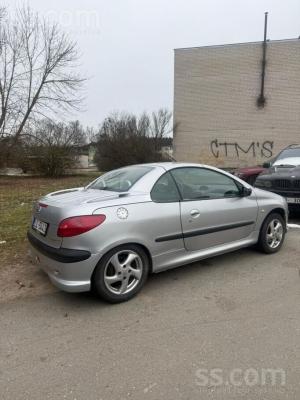 Pelēks Peugeot 206 2003 Rīga, ar dzinēja tilpumu 1.60 L un nobraukumu 168 tūkst. km par 2100 €, foto 7 vietnē AUTOMOTO.COM.LV