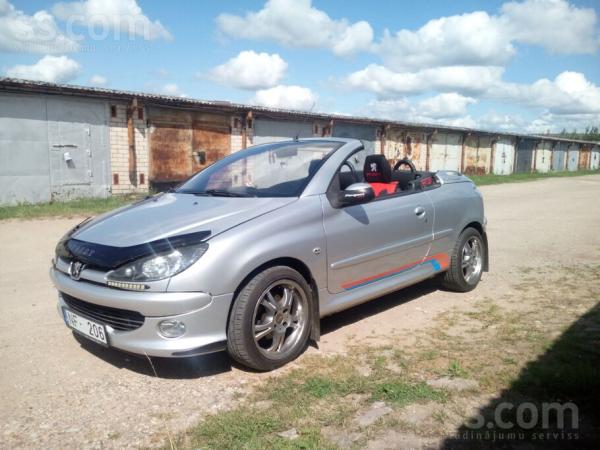 Серый Пежо 206 2003 в Резекне, объемом двигателя 1.60 л и пробегом 158 тыс. км за 2200 €, фото 6 на AUTOMOTO.COM.LV