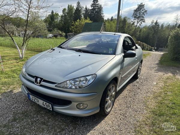 Grey Peugeot 206 2005 in Utena, with an engine capacity of 1.60 L and mileage of 191 thousand km for 1200 €, photo 8 on AUTOMOTO.COM.LV