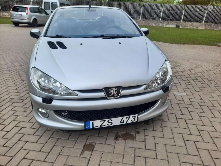 Pelēks Peugeot 206 2005 Viļņa, ar dzinēja tilpumu 1.60 L un nobraukumu 220 tūkst. km par 2150 €, foto 6 vietnē AUTOMOTO.COM.LV