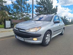 Pelēks Peugeot 206 2002 Ukmergė, ar dzinēja tilpumu 1.40 L un nobraukumu 208 tūkst. km par 555 €, foto  vietnē AUTOMOTO.COM.LV
