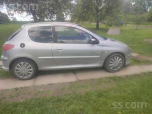 Серый Пежо 206 2005 в Лудза, объемом двигателя 1.60 л и пробегом 354 тыс. км за 750 €, фото  на AUTOMOTO.COM.LV
