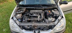 Grey Peugeot 206 2007 in Vilnius, with an engine capacity of 1.40 L and mileage of 320 thousand km for 500 €, photo 8 on AUTOMOTO.COM.LV