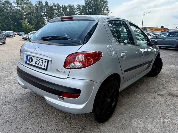 Grey Peugeot 206 2010 in Riga, with an engine capacity of 1.10 L and mileage of 0 thousand km for 2650 €, photo 4 on AUTOMOTO.COM.LV