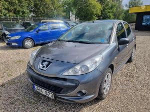 Grey Peugeot 206 2010 in Kaunas, with an engine capacity of 1.40 L and mileage of 173 thousand km for 950 €, photo 5 on AUTOMOTO.COM.LV