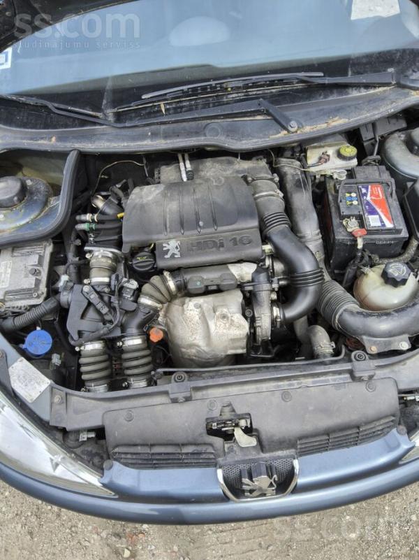 Grey Peugeot 206 2006 in Daugavpils, with an engine capacity of 1.60 L and mileage of 149 thousand km for 600 €, photo 8 on AUTOMOTO.COM.LV