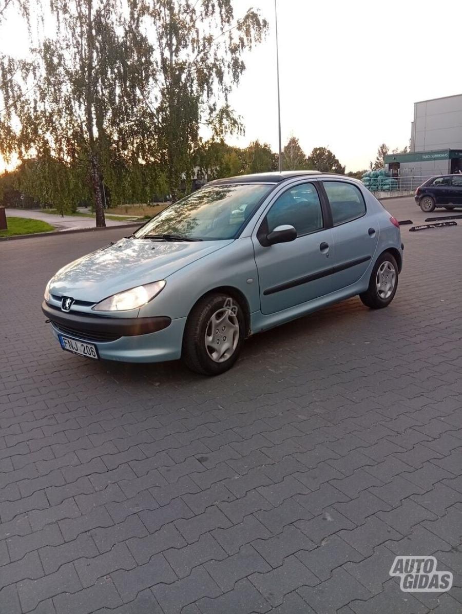 Peugeot 206 2001 in Vilnius, with an engine capacity of 2.00 L and mileage of 0 thousand km for 649 €, photo 1 on AUTOMOTO.COM.LV
