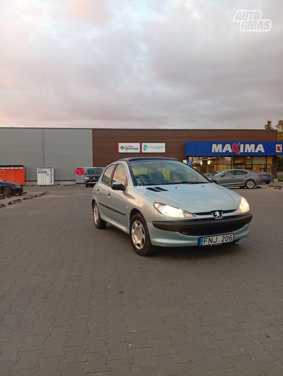Peugeot 206 2001 in Vilnius, with an engine capacity of 2.00 L and mileage of 0 thousand km for 649 €, photo 8 on AUTOMOTO.COM.LV