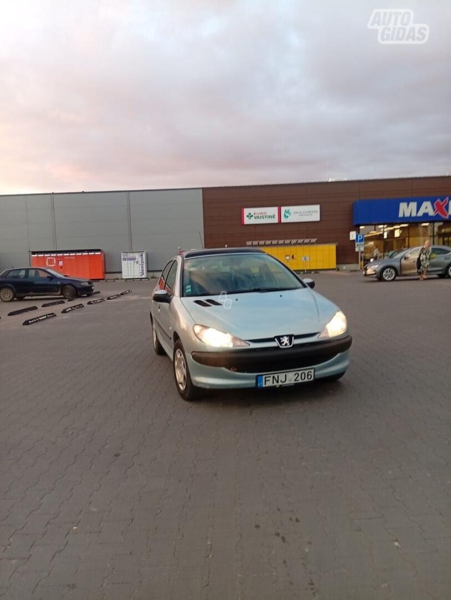 Peugeot 206 2001 in Vilnius, with an engine capacity of 2.00 L and mileage of 0 thousand km for 649 €, photo 9 on AUTOMOTO.COM.LV