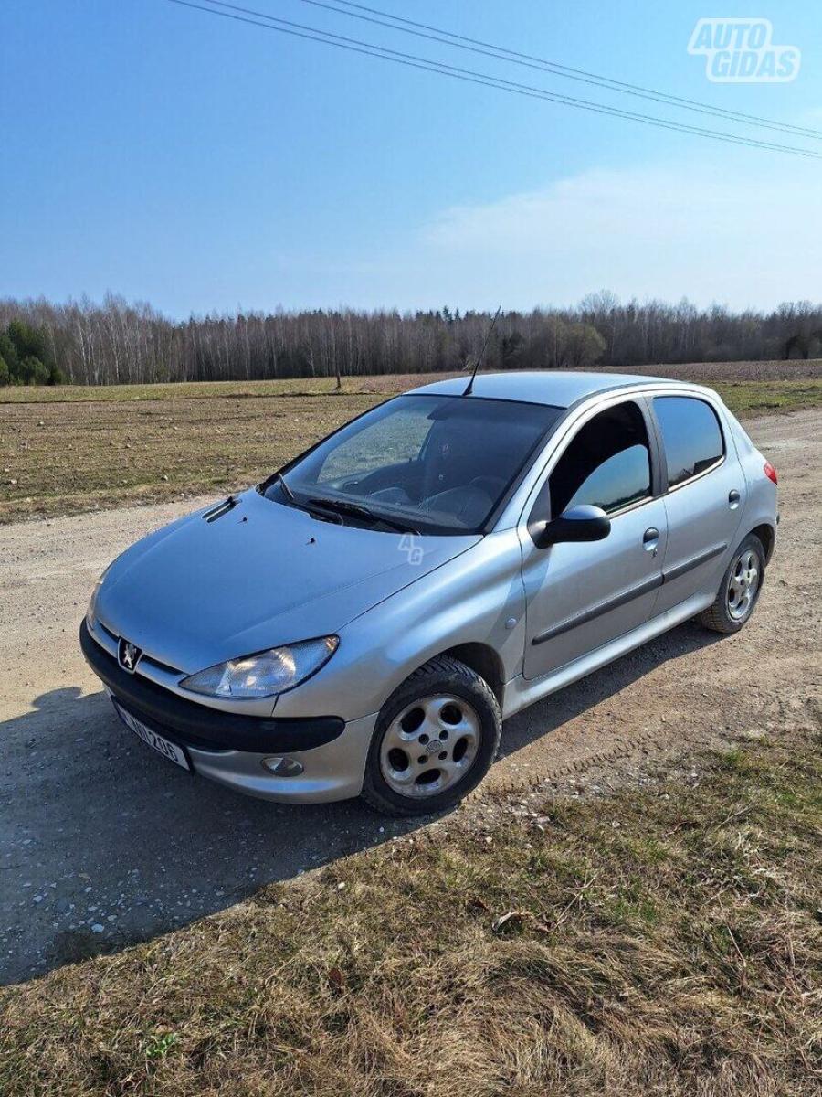 Peugeot 206 2002 in Vilnius, with an engine capacity of 2.00 L and mileage of 213 thousand km for 400 €, photo 7 on AUTOMOTO.COM.LV