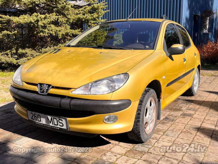 Peugeot 206 2003 Tallina, ar dzinēja tilpumu 1.40 L un nobraukumu 108 tūkst. km par 750 €, foto 1 vietnē AUTOMOTO.COM.LV