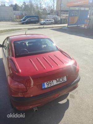 Red Peugeot 206 2002 in Tallinn, with an engine capacity of 0.00 L and mileage of 168 thousand km for 1900 €, photo 3 on AUTOMOTO.COM.LV