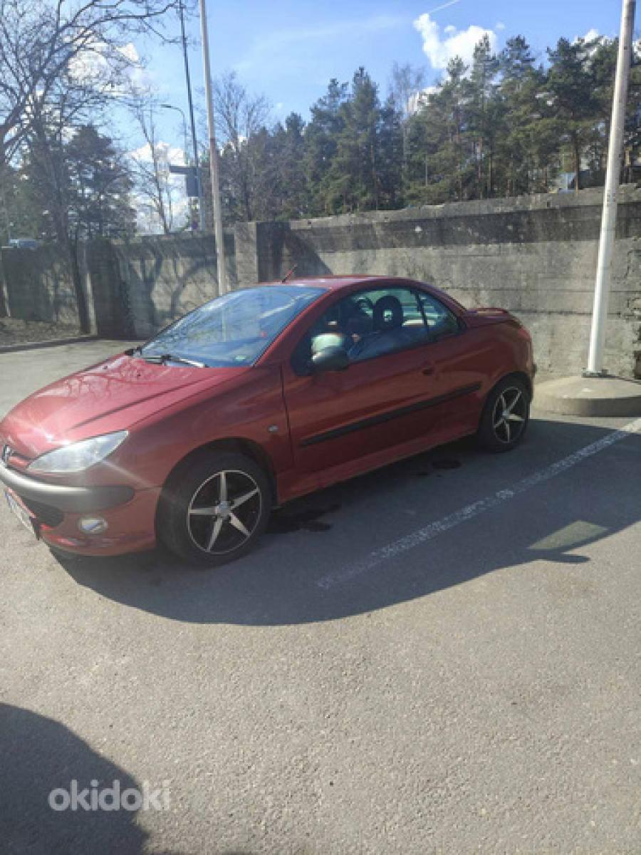 Red Peugeot 206 2002 in Tallinn, with an engine capacity of 0.00 L and mileage of 168 thousand km for 1900 €, photo 4 on AUTOMOTO.COM.LV