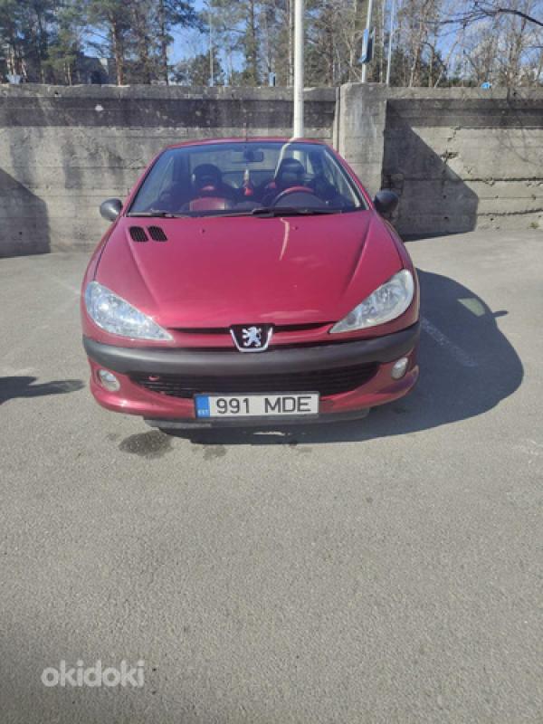 Red Peugeot 206 2002 in Tallinn, with an engine capacity of 0.00 L and mileage of 168 thousand km for 1900 €, photo 5 on AUTOMOTO.COM.LV