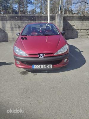 Red Peugeot 206 2002 in Tallinn, with an engine capacity of 0.00 L and mileage of 168 thousand km for 1900 €, photo 6 on AUTOMOTO.COM.LV