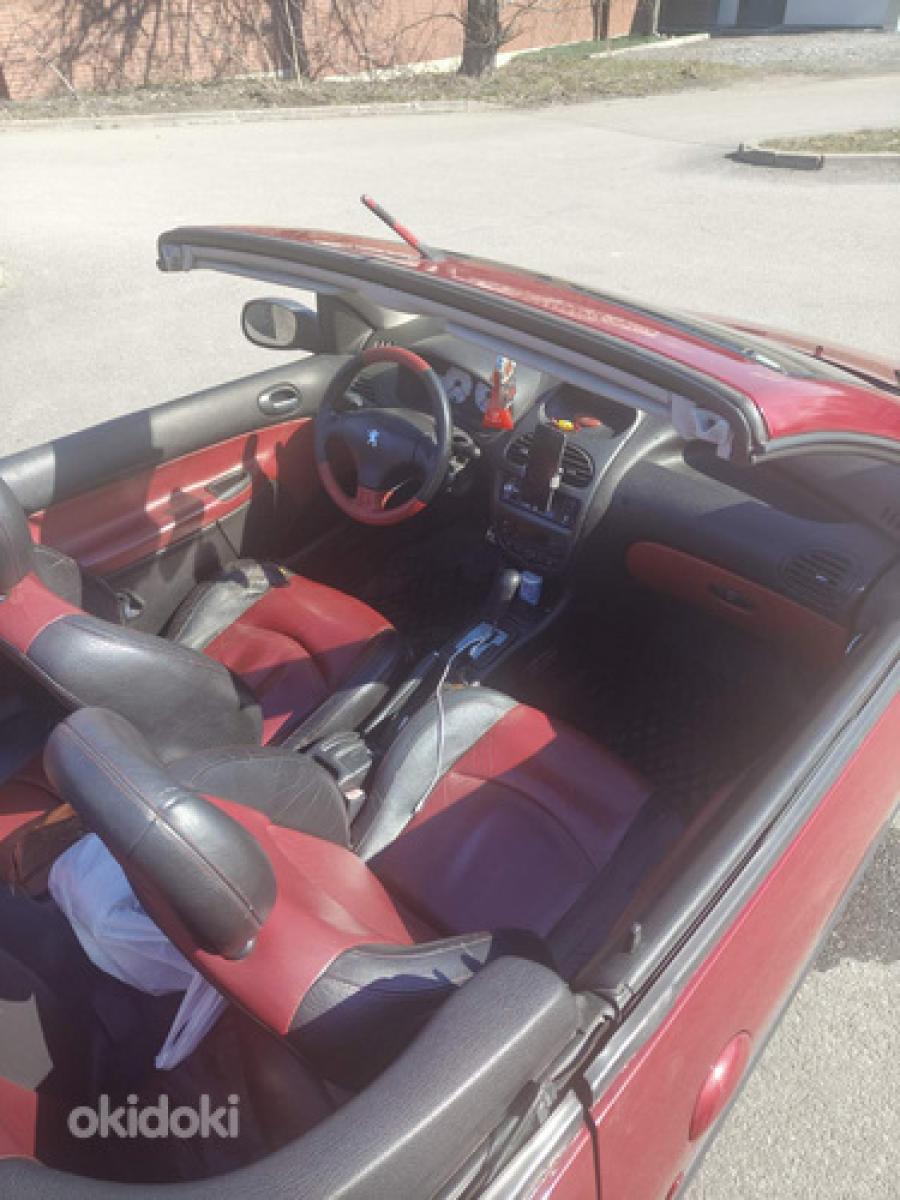 Red Peugeot 206 2002 in Tallinn, with an engine capacity of 0.00 L and mileage of 168 thousand km for 1900 €, photo 7 on AUTOMOTO.COM.LV