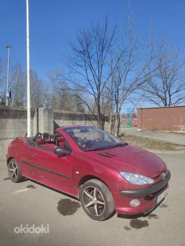 Red Peugeot 206 2002 in Tallinn, with an engine capacity of 0.00 L and mileage of 168 thousand km for 1900 €, photo 7 on AUTOMOTO.COM.LV