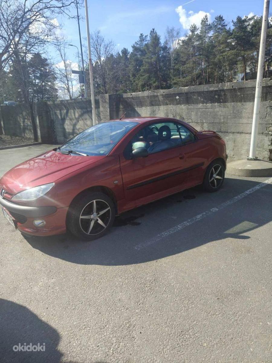 Red Peugeot 206 2002 in Tallinn, with an engine capacity of 0.00 L and mileage of 168 thousand km for 1900 €, photo 13 on AUTOMOTO.COM.LV