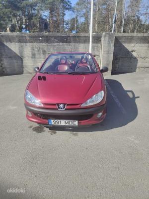 Red Peugeot 206 2002 in Tallinn, with an engine capacity of 0.00 L and mileage of 168 thousand km for 1900 €, photo 18 on AUTOMOTO.COM.LV