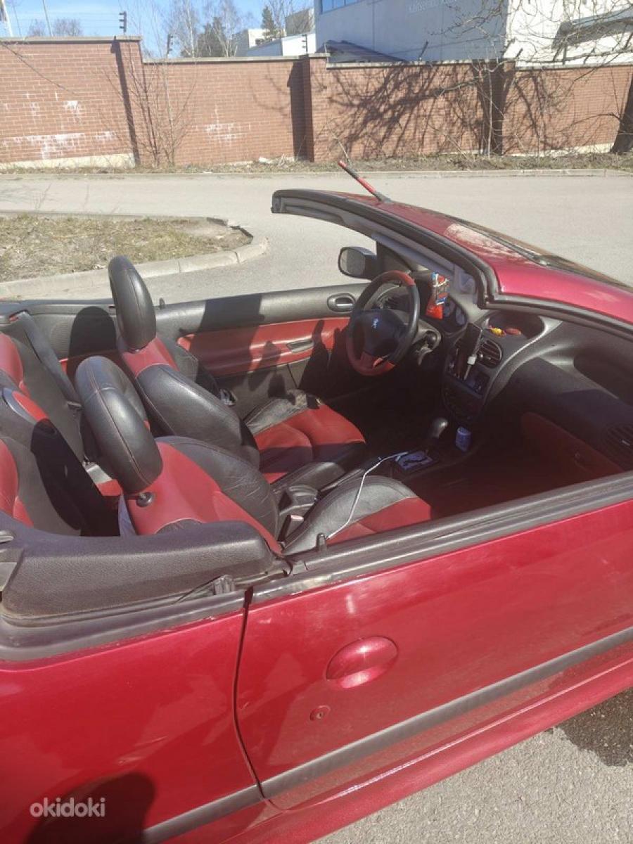 Red Peugeot 206 2002 in Tallinn, with an engine capacity of 0.00 L and mileage of 168 thousand km for 1900 €, photo 19 on AUTOMOTO.COM.LV