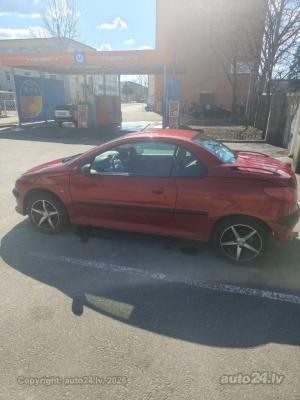 Красный Пежо 206 2002 в Таллин, объемом двигателя 1.60 л и пробегом 110 тыс. км за 1800 €, фото 4 на AUTOMOTO.COM.LV