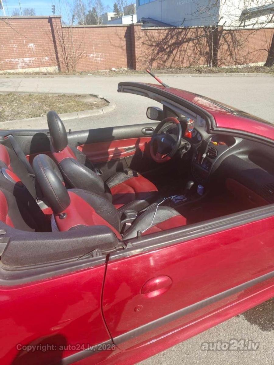 Красный Пежо 206 2002 в Таллин, объемом двигателя 1.60 л и пробегом 110 тыс. км за 1800 €, фото 7 на AUTOMOTO.COM.LV