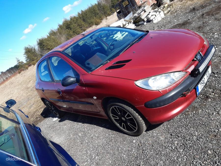 Sarkans Peugeot 206 2002 Veru, ar dzinēja tilpumu 44.00 L un nobraukumu 128 tūkst. km par 1800 €, foto 12 vietnē AUTOMOTO.COM.LV