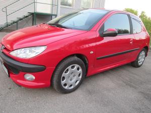 Red Peugeot 206 2008 in Kelme, with an engine capacity of 1.40 L and mileage of 190 thousand km for 1850 €, photo  on AUTOMOTO.COM.LV