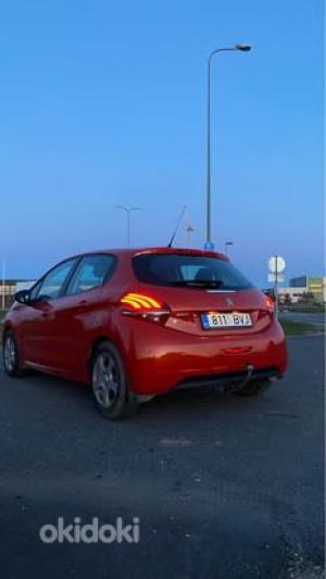 Sarkans Peugeot 206 2017 Kunda, ar dzinēja tilpumu 1.30 L un nobraukumu 70 tūkst. km par 6000 €, foto 4 vietnē AUTOMOTO.COM.LV