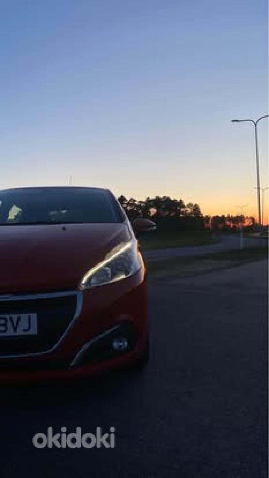 Sarkans Peugeot 206 2017 Kunda, ar dzinēja tilpumu 1.30 L un nobraukumu 70 tūkst. km par 6000 €, foto 5 vietnē AUTOMOTO.COM.LV