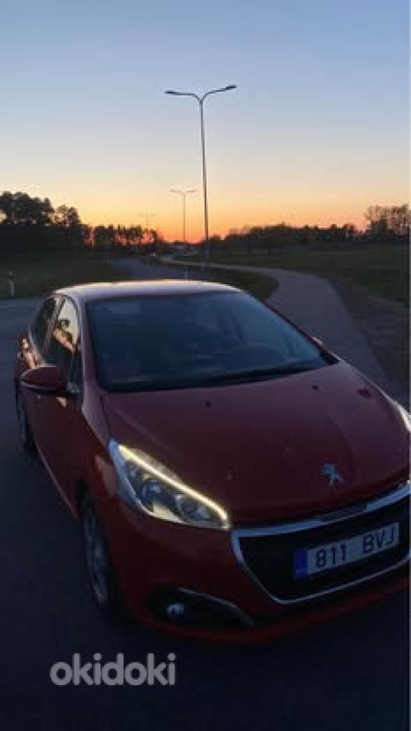 Sarkans Peugeot 206 2017 Kunda, ar dzinēja tilpumu 1.30 L un nobraukumu 70 tūkst. km par 6000 €, foto 6 vietnē AUTOMOTO.COM.LV