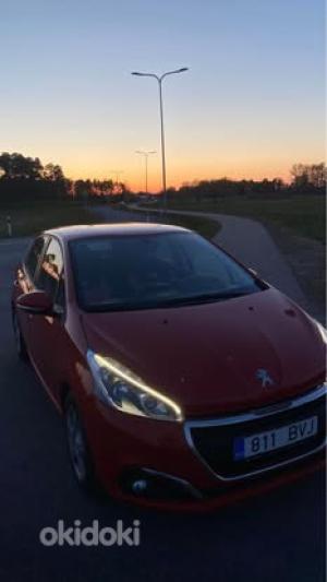 Sarkans Peugeot 206 2017 Kunda, ar dzinēja tilpumu 1.30 L un nobraukumu 70 tūkst. km par 6000 €, foto 7 vietnē AUTOMOTO.COM.LV