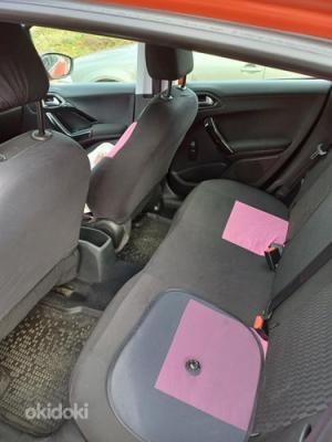 Sarkans Peugeot 206 2017 Kunda, ar dzinēja tilpumu 1.30 L un nobraukumu 70 tūkst. km par 6000 €, foto 8 vietnē AUTOMOTO.COM.LV