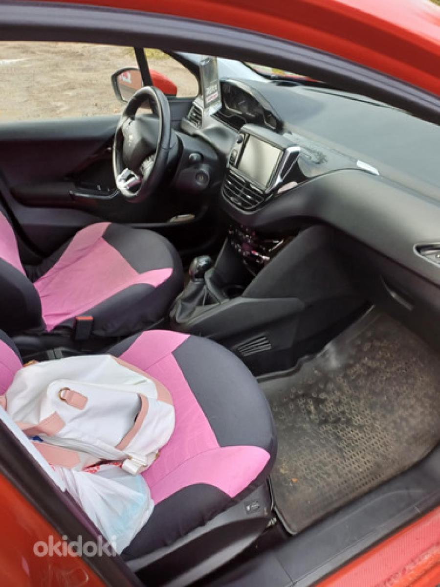Sarkans Peugeot 206 2017 Kunda, ar dzinēja tilpumu 1.30 L un nobraukumu 70 tūkst. km par 6000 €, foto 9 vietnē AUTOMOTO.COM.LV