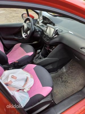 Sarkans Peugeot 206 2017 Kunda, ar dzinēja tilpumu 1.30 L un nobraukumu 70 tūkst. km par 6000 €, foto 10 vietnē AUTOMOTO.COM.LV