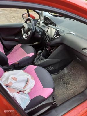 Sarkans Peugeot 206 2017 Kunda, ar dzinēja tilpumu 1.30 L un nobraukumu 70 tūkst. km par 6000 €, foto 19 vietnē AUTOMOTO.COM.LV