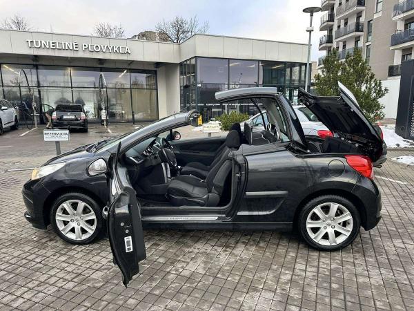 Black Peugeot 207 2007 in Vilnius, with an engine capacity of 1.60 L and mileage of 198 thousand km for 2499 €, photo 7 on AUTOMOTO.COM.LV
