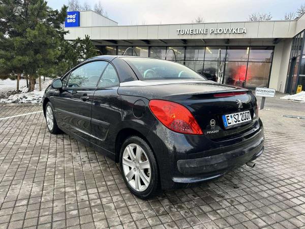 Black Peugeot 207 2007 in Vilnius, with an engine capacity of 1.60 L and mileage of 198 thousand km for 2499 €, photo 8 on AUTOMOTO.COM.LV