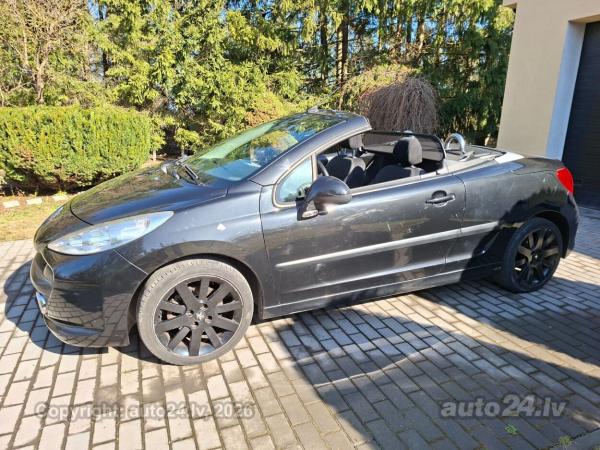 Black Peugeot 207 2007 in Tallinn, with an engine capacity of 1.60 L and mileage of 150 thousand km for 2500 €, photo 5 on AUTOMOTO.COM.LV